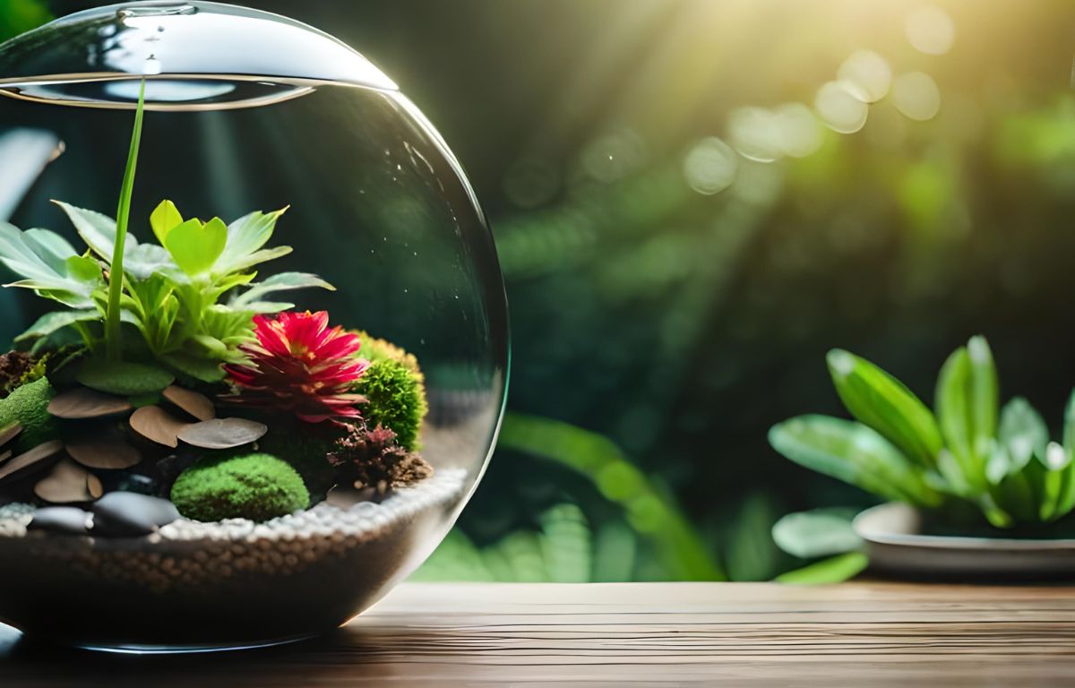 Descubra o Fascinante Mundo dos Terrários Fechados - Casa, Jardim e Piscina